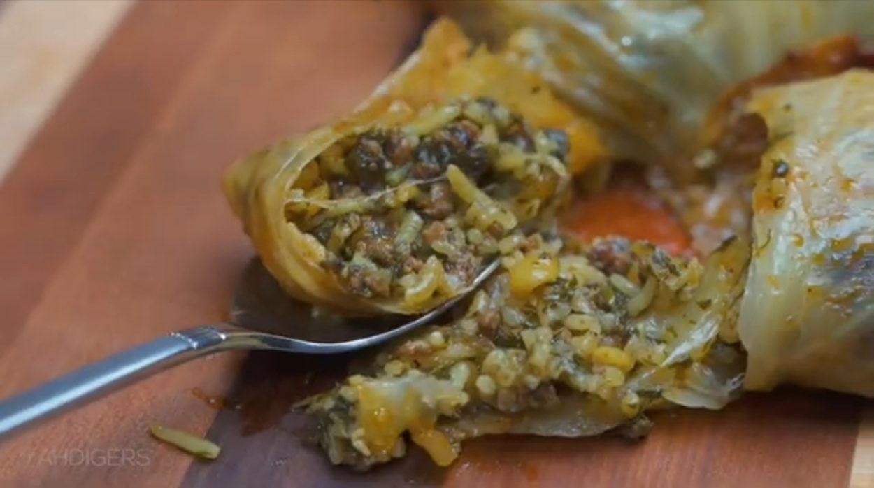 Persian Cabbage Dolma known as "Dolme Kalam" - KAYHAN LIFE