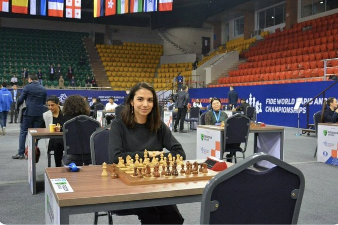 Iranian Woman Competes at Chess Tournament Without Hijab- Media Reports ...