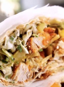 Chicken Schnitzel Wrap - Persian Style - KAYHAN LIFE