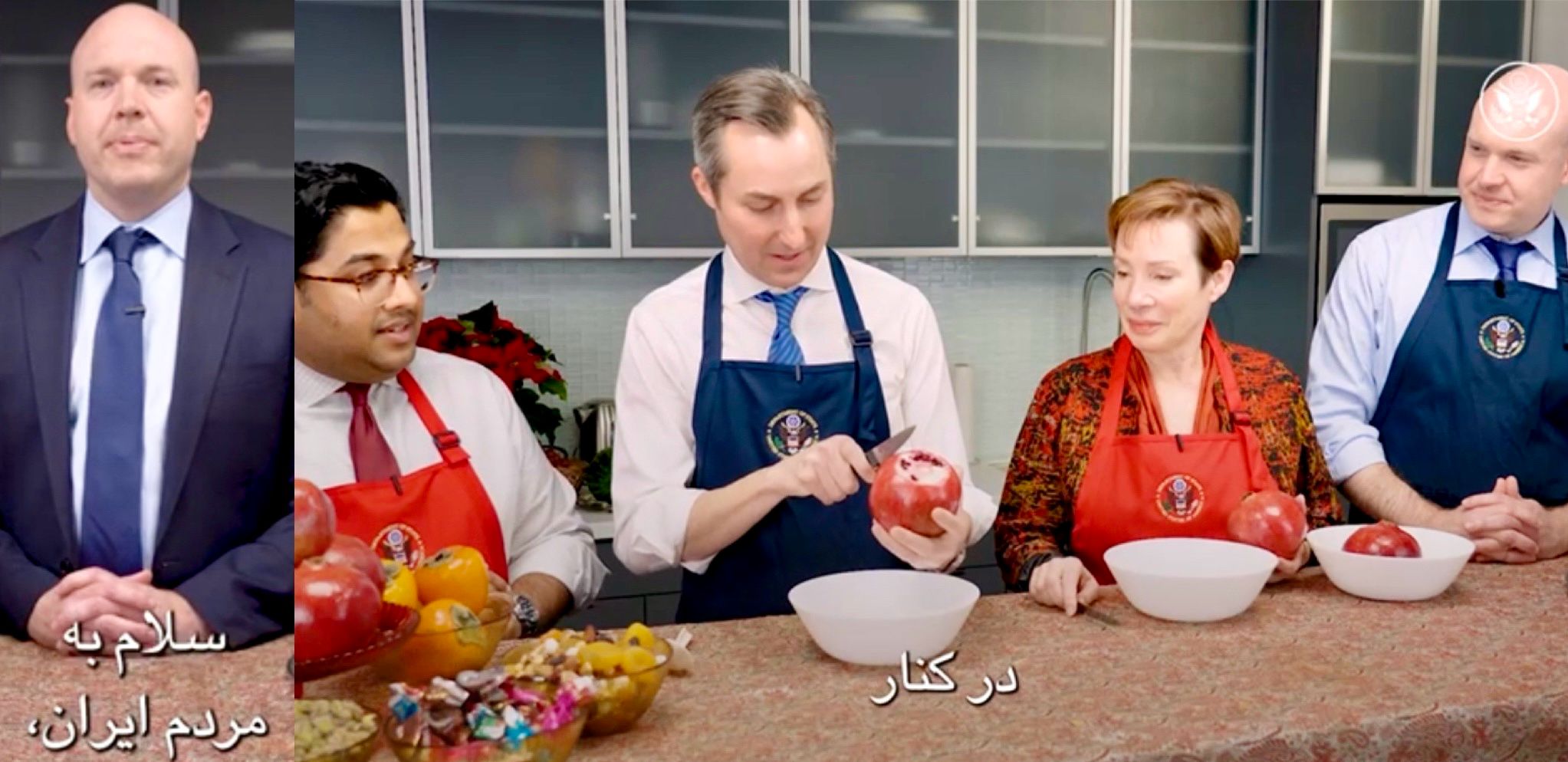 US Publishes A Video Message in Support of Iranians on Yalda Night ...