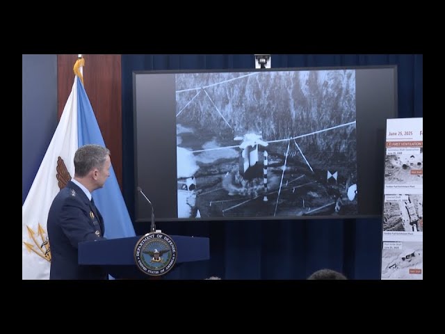 Top American General Shares Footage Showing Strike on Iran’s Fordow ...